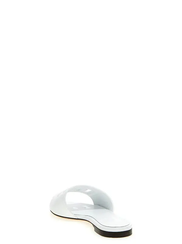 Dolce & Gabbana Dg Millennials' Cut-out Slide Sandals