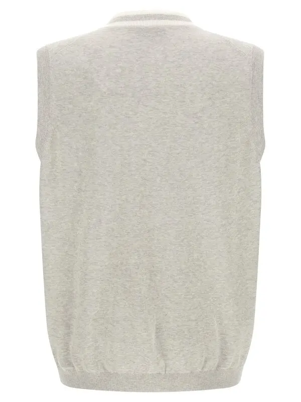 Brunello Cucinelli Heraldic Logo Vest