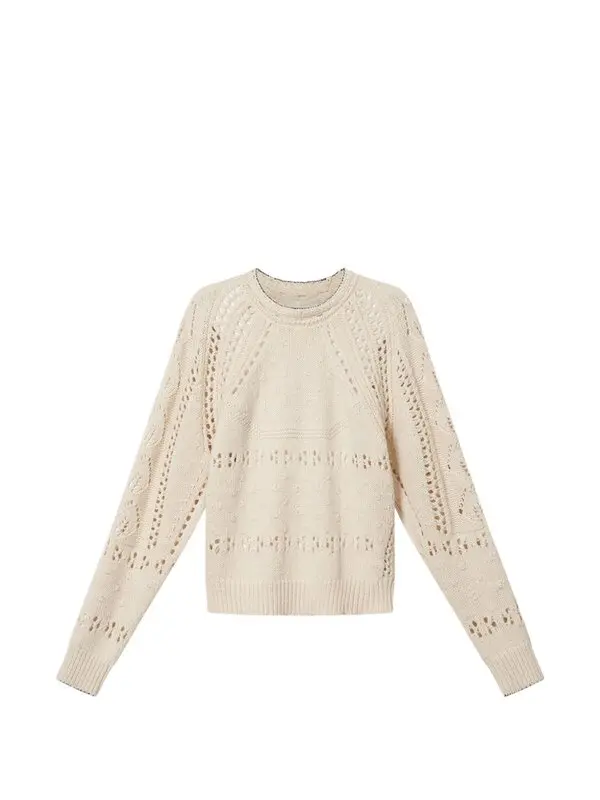 Isabel Marant Étoile Luce Wool And Cotton Sweater - Multicolor