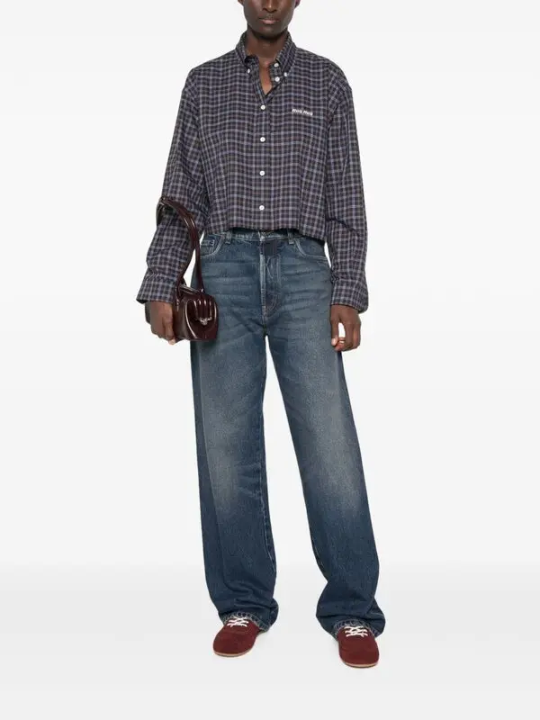 Miu Miu Denim Cotton Jeans - Multicolor