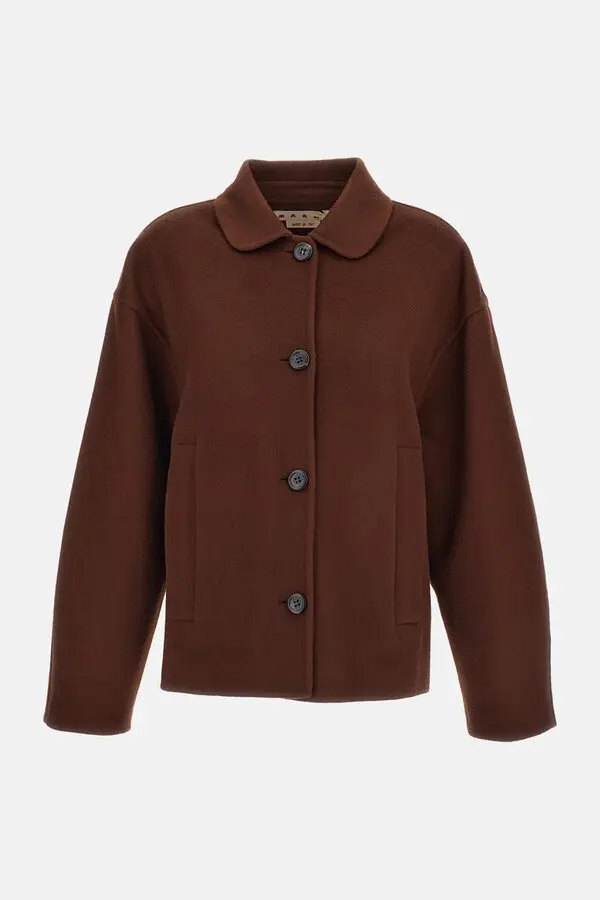 Marni Unlined Wool And Cashmere Jacket - Multicolor