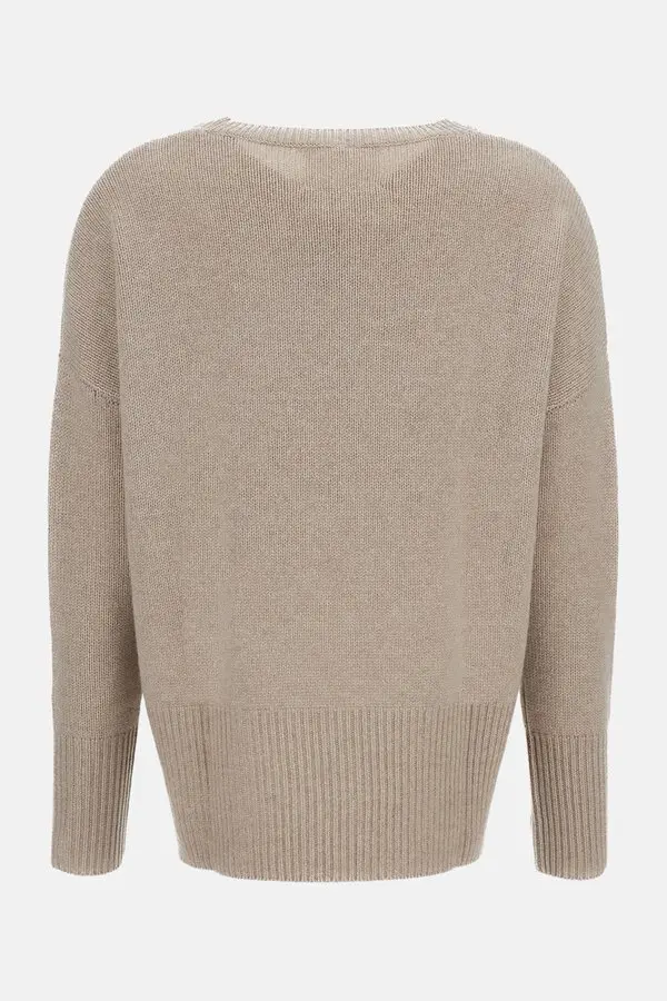 LISA YANG Mila Round Neck Cashmere Sweater - Multicolor