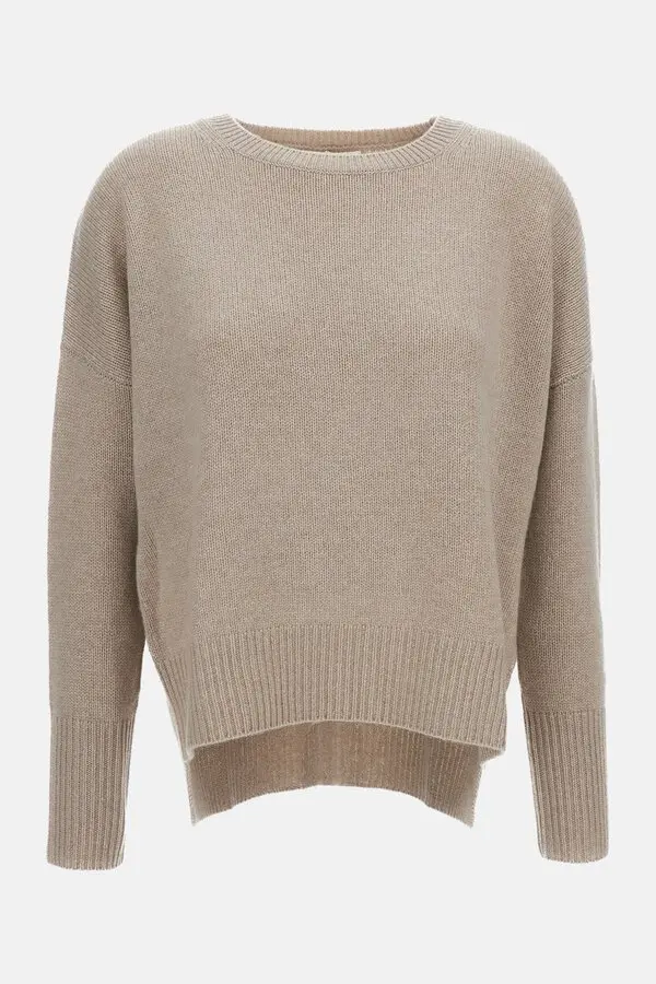 LISA YANG Mila Round Neck Cashmere Sweater - Multicolor