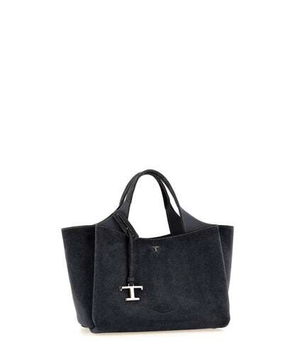 TOD'S Apa 2 Handles Mini Suede Bag - Multicolor