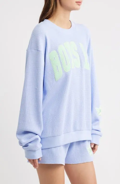 BOYS LIE Graphic Waffle Sweatshirt