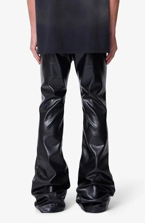Mnml Super Stacked Faux Leather Pants