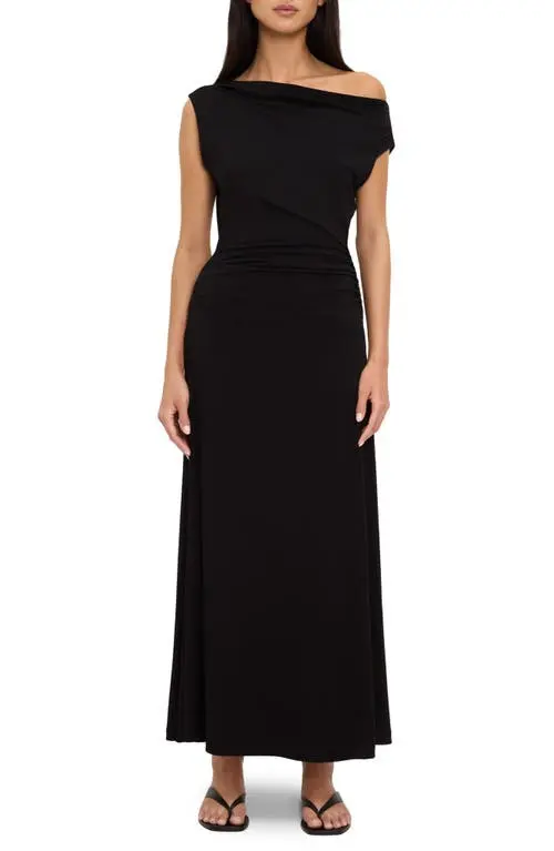 Michael Stars Ophelia Short Sleeve Top - Black