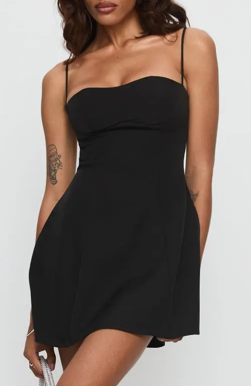 Princess Polly Easy To Love Minidress - Black