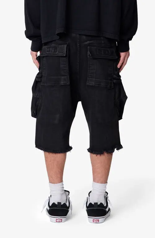 Mnml Baggy Waxed Cargo Shorts