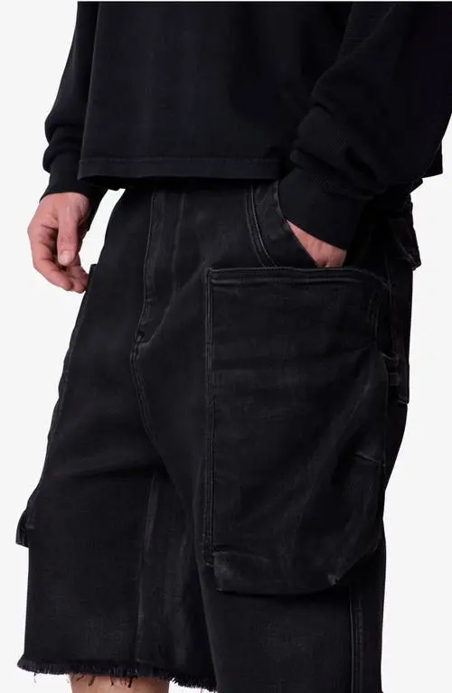Mnml Baggy Waxed Cargo Shorts