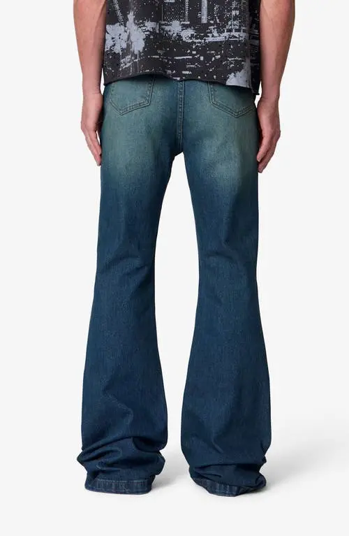 Mnml Super Stacked Relaxed Flare Leg Jeans