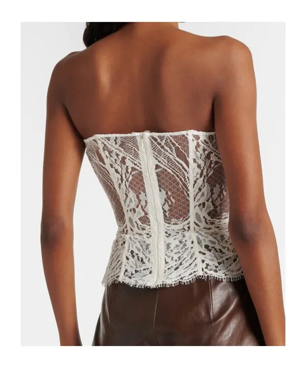 Magda Butrym Lace Corset Top