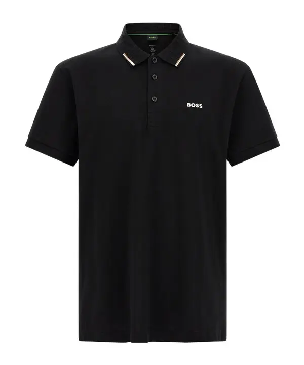 Hugo Boss Short-sleeved Polo Shirt - Black