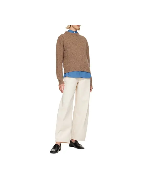 RÓHE Crew Neck Long Sleeve Sweater