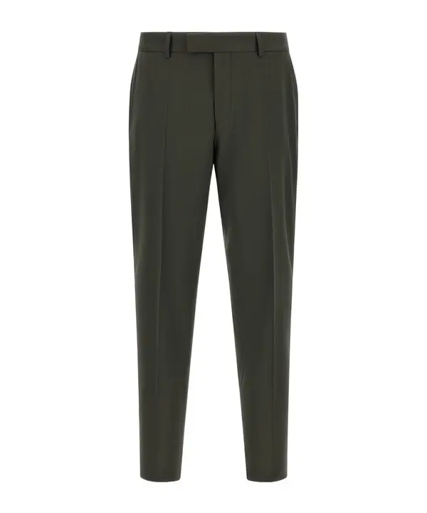 Hugo Boss Casual Pants With Belt Loops - Black