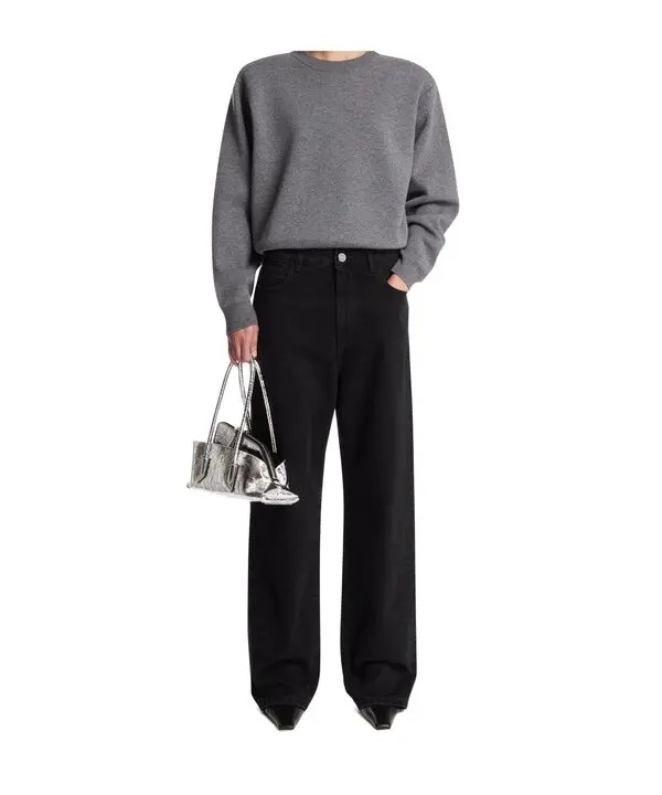 RÓHE Wide-leg Jeans - Black