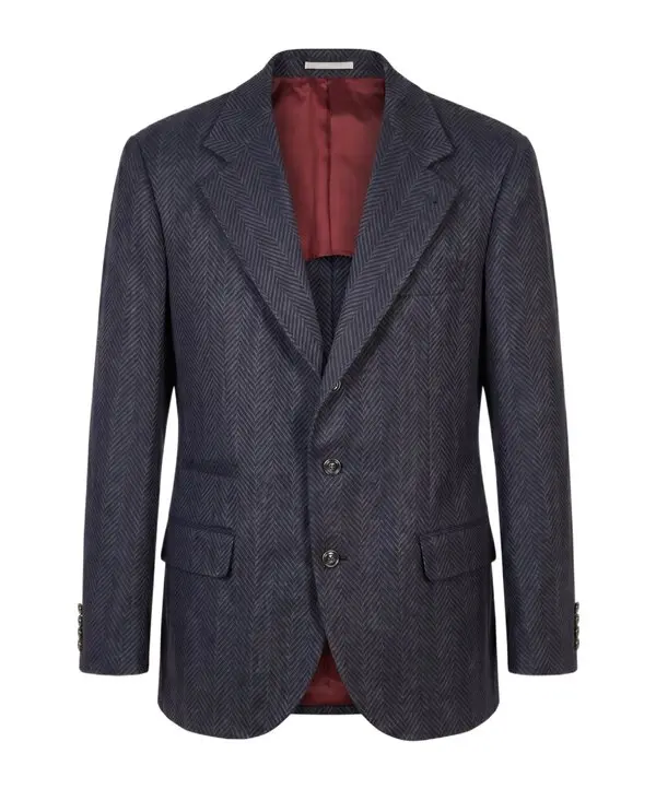 Brunello Cucinelli Long-sleeved Suit Jacket