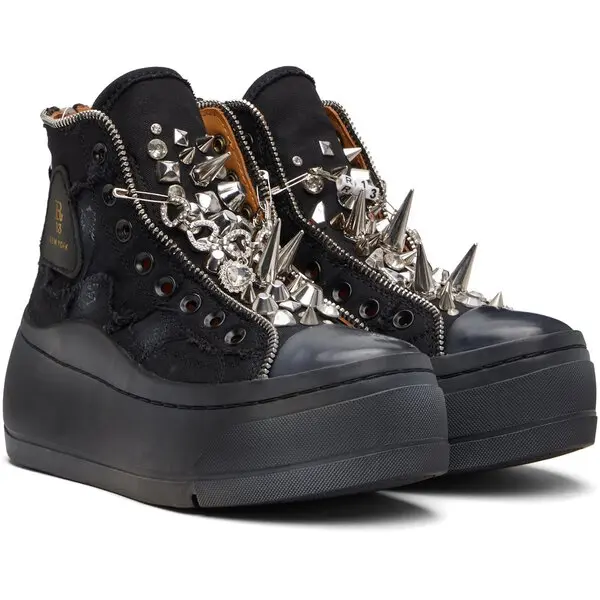 R13 Lace Free Kurt High-top Sneakers