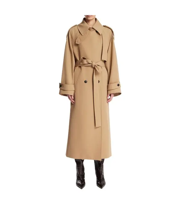 RÓHE Long-sleeved Coat - Beige