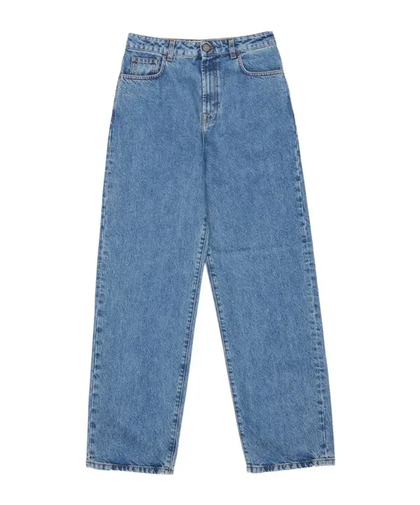 RÓHE Belt-loop Jeans - Blue