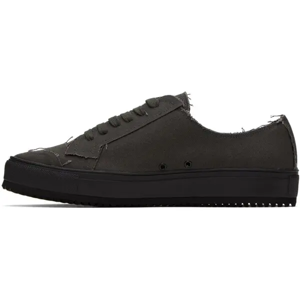 Yohji Yamamoto Lace-up Low-top Sneakers