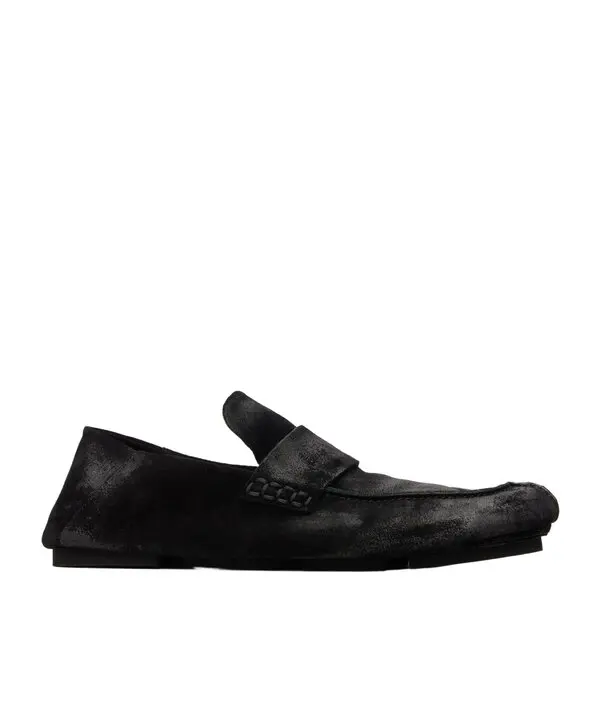 Marsèll Toddone Distressed Moc Toe Loafers
