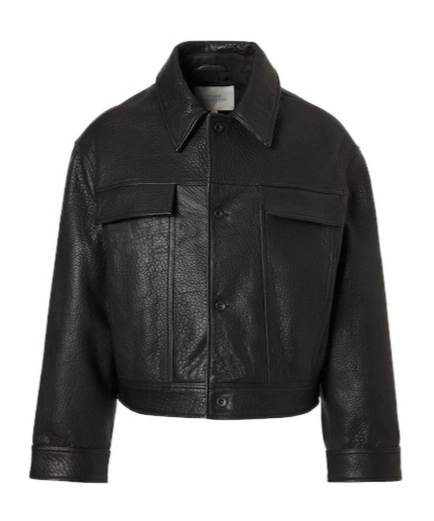 Studio Nicholson Leather Jacket - Black