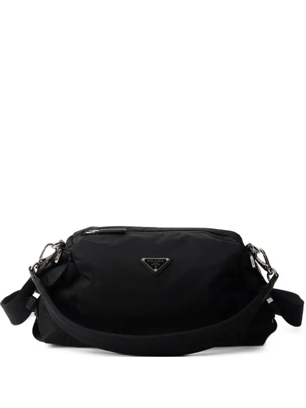 Prada Re-nylon And Leather Shoulder Bag - Multicolor
