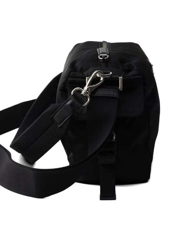 Prada Re-nylon And Leather Shoulder Bag - Multicolor