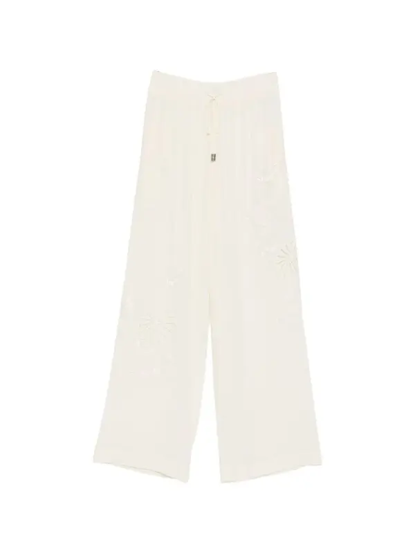 ERMANO SCERVINO Ermanno Scervino Silk Pajama Trousers - Multicolor