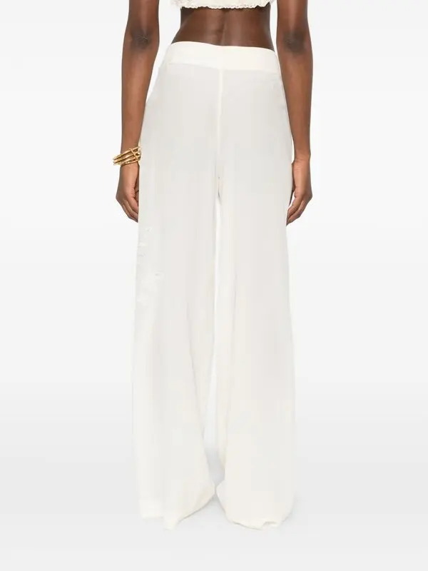 ERMANO SCERVINO Ermanno Scervino Silk Pajama Trousers