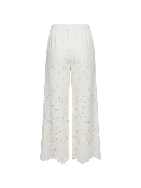 ERMANO SCERVINO Cotton Trousers