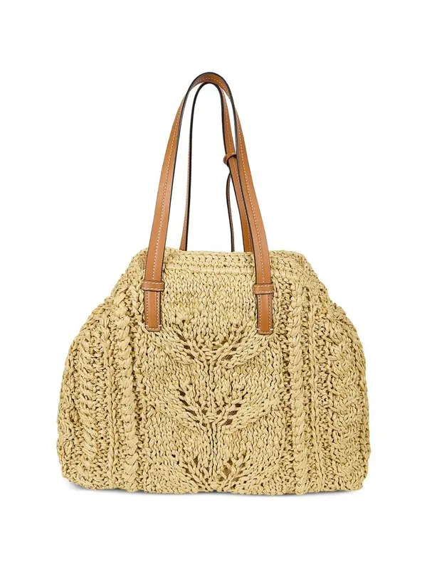 ERMANO SCERVINO Raffia Tote Bag