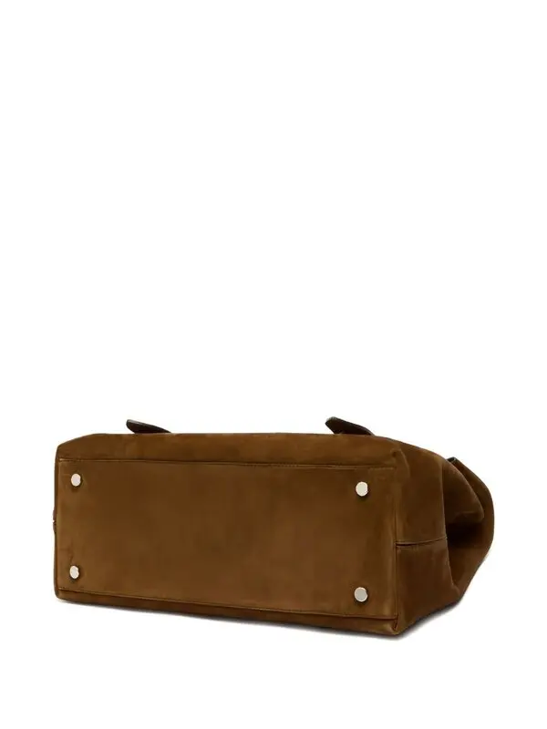 Max Mara Suede Leather Handbag