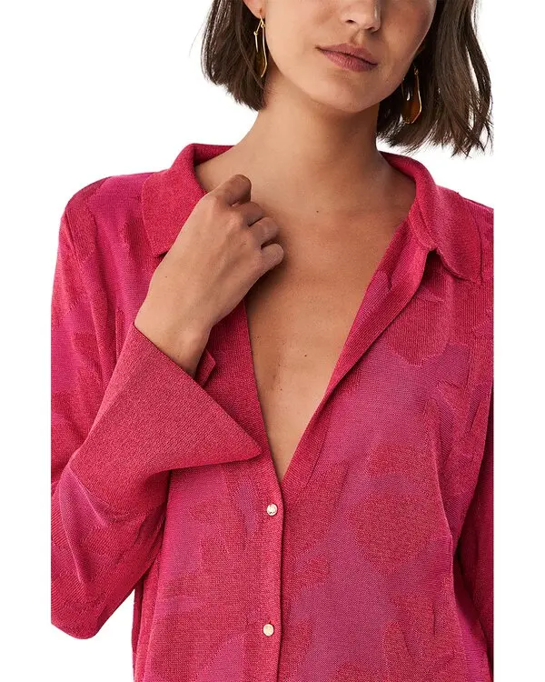 VIX PAULA HERMANNY Lara Knit Shirt Swim Cover-up