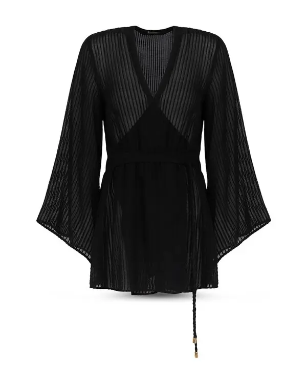 VIX PAULA HERMANNY Winnie Wrap Tunic Cover Up