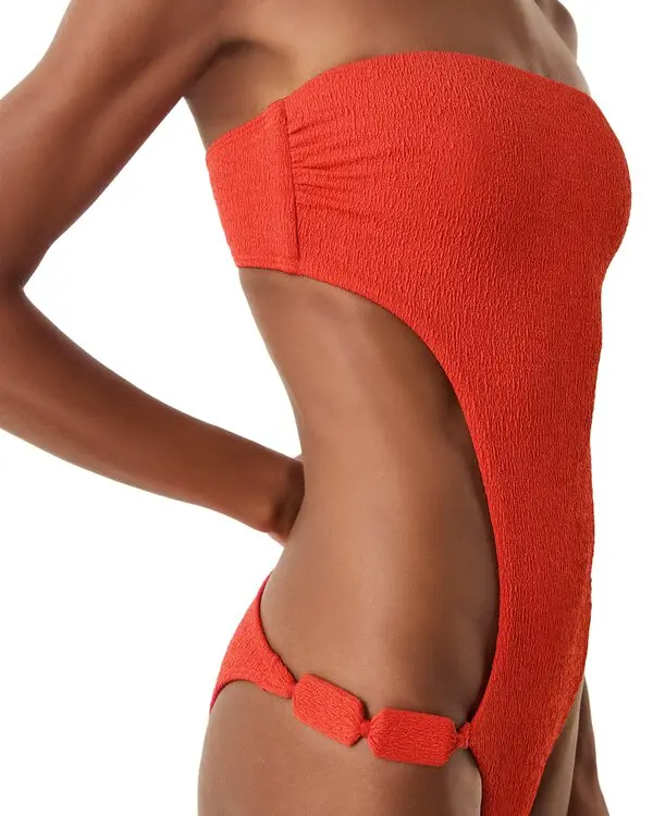 VIX PAULA HERMANNY Alix Bandeau One Piece Swimsuit - Vivre