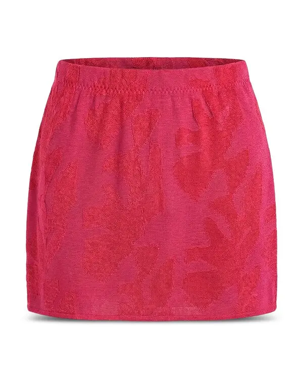 VIX PAULA HERMANNY Lara Knit Mini Skirt Swim Cover-up