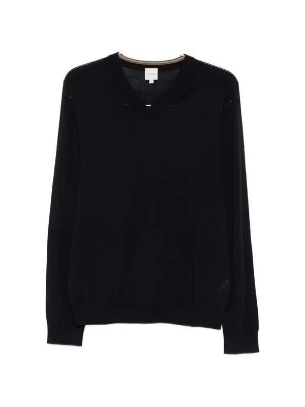 Paul Smith V-neck Wool Sweater - Multicolor