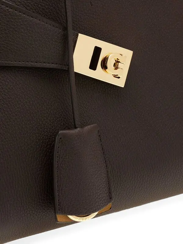 FERRAGAMO Small Hug Leather Handbag - Multicolor
