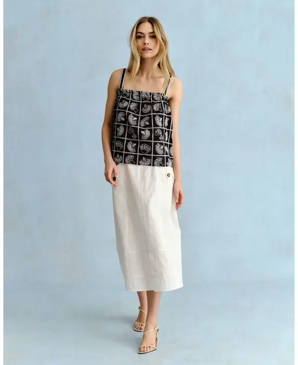 CARTOLINA Leah Eyelet Tank
