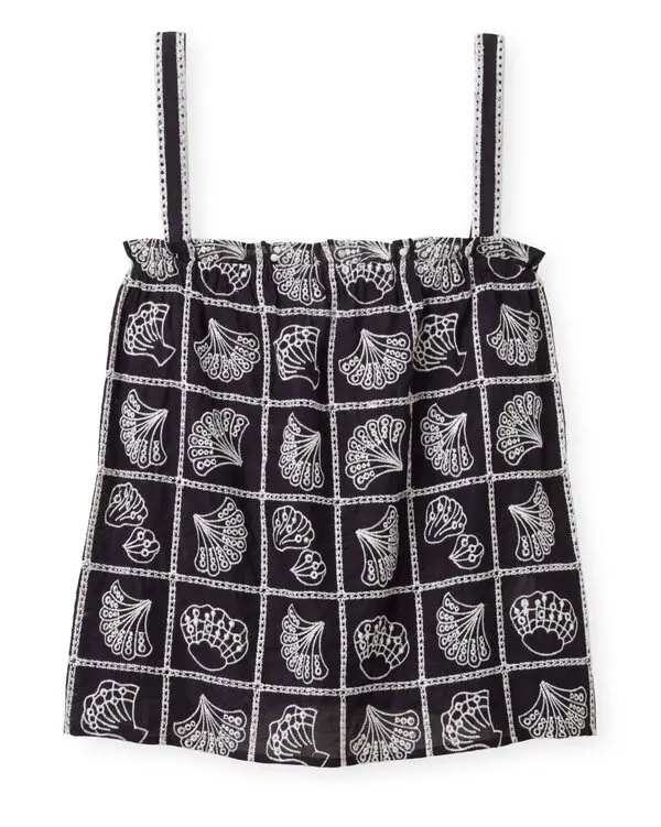 CARTOLINA Leah Eyelet Tank