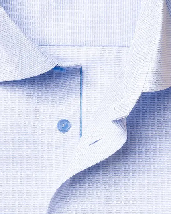 Eton Slim Fit Textured Dress Shirt