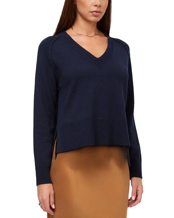 Fifteen Twenty Camila Lace Layered Sweater