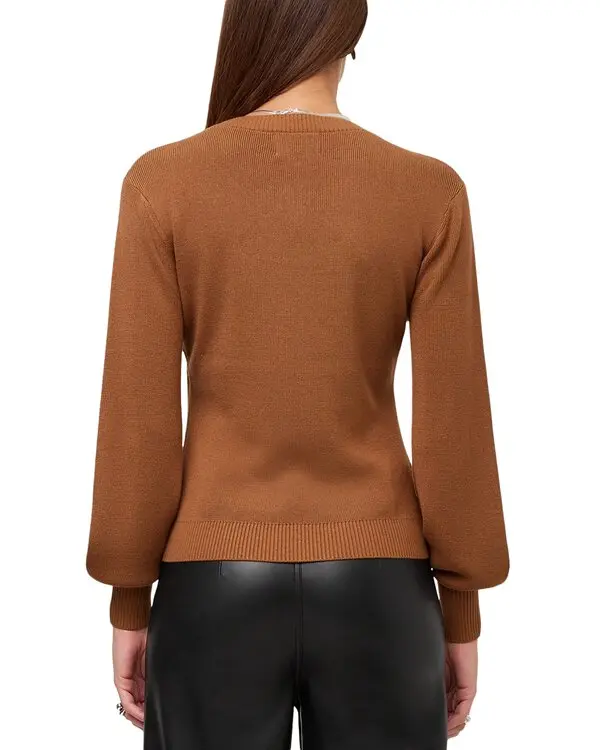 Fifteen Twenty Amelia Bolero Shrug Sweater - Camel