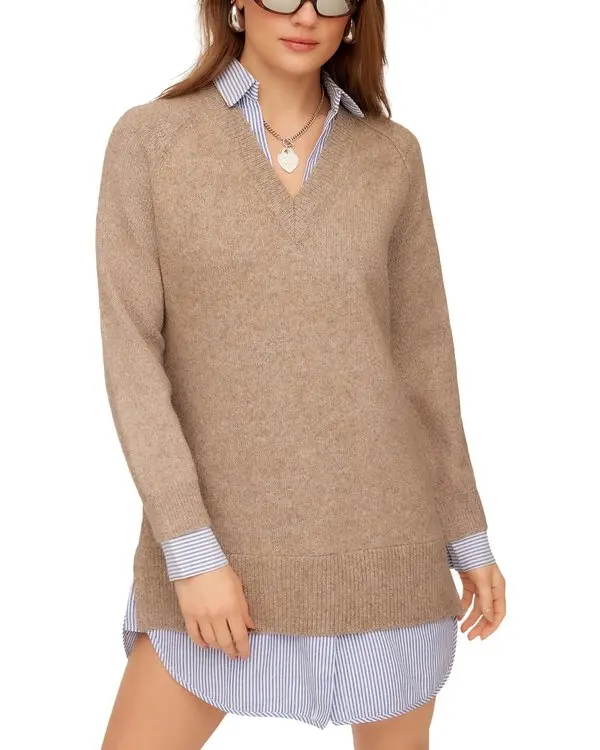 Fifteen Twenty Mixed Media Sweater Dress
