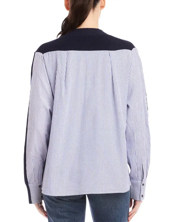 Fifteen Twenty Celine Mixed Media Cardigan