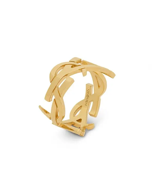 Saint Laurent Cassandre Ring - Gold