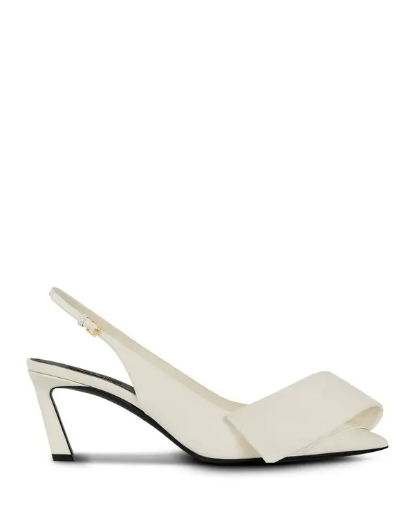 Givenchy Twisted Ribbon 65 Slingback Pumps