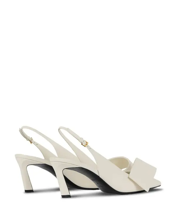 Givenchy Twisted Ribbon 65 Slingback Pumps